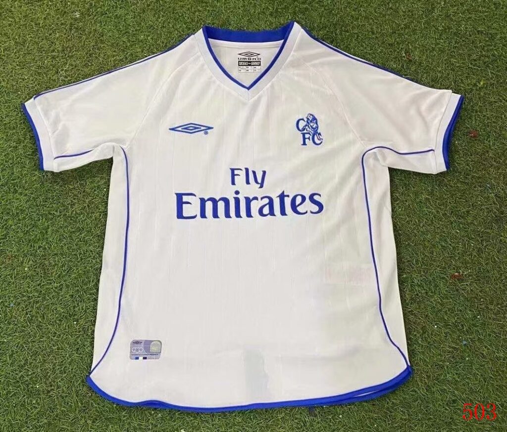 2001-02 Chelsea Away Shirt - Bargain Football Shirts